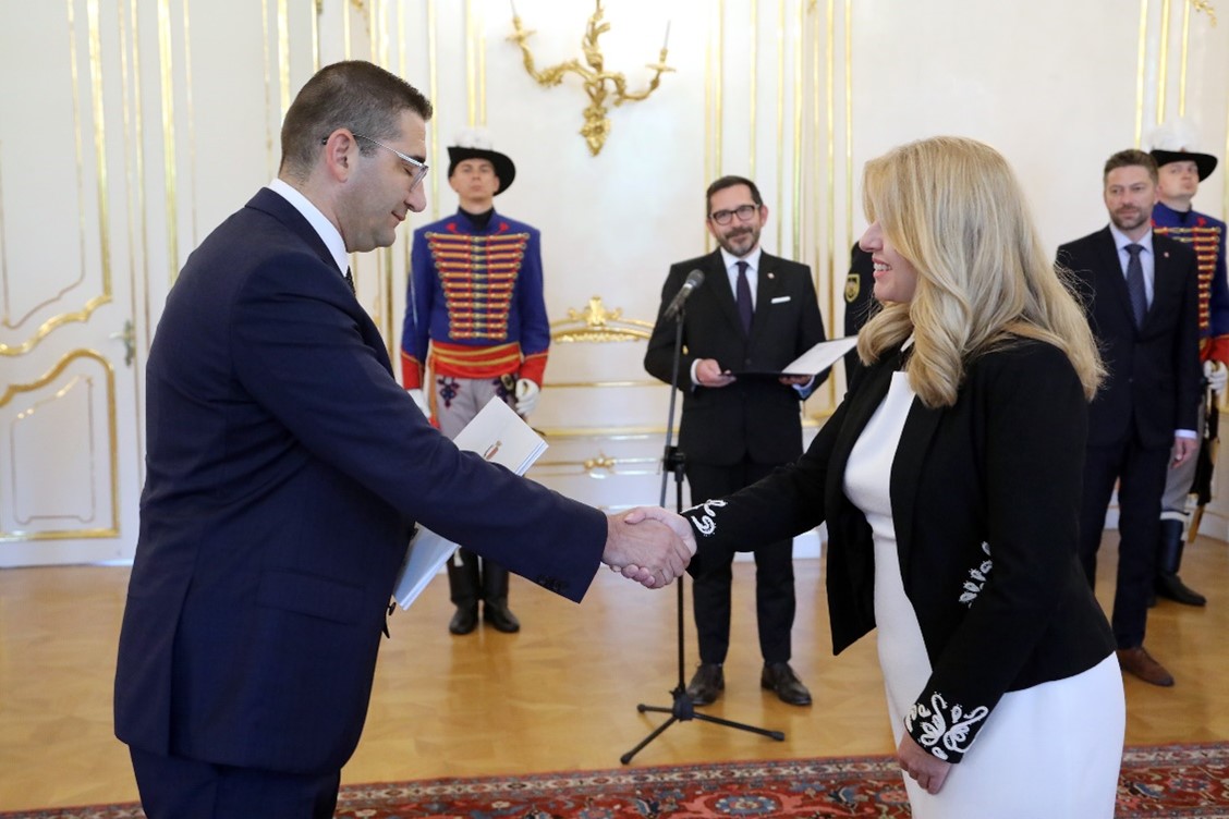Presentation of Letters of Credence of H.E. Dr. Simon Cachia as ...